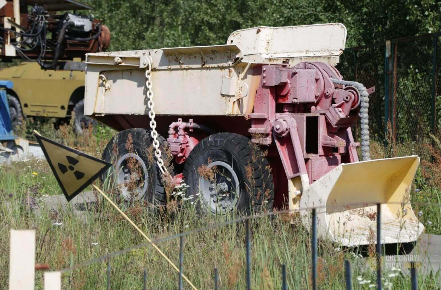 Graveyard of the Vehicles in Chernobyl - Chernobylstory.com