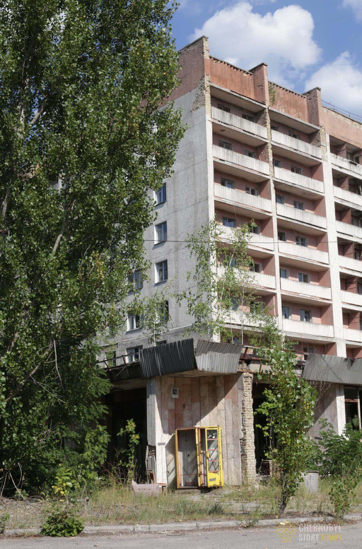 White House in Pripyat - Chernobylstory.com
