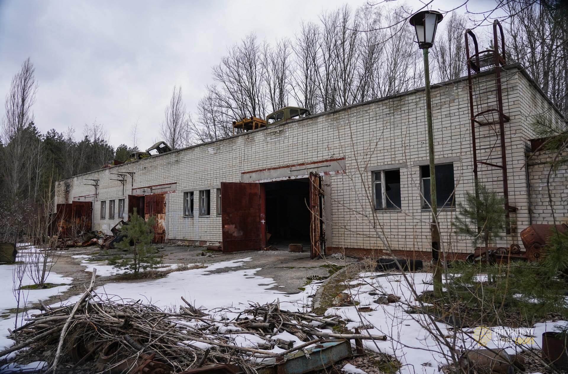 Fire Station in Chernobyl - Chernobylstory.com
