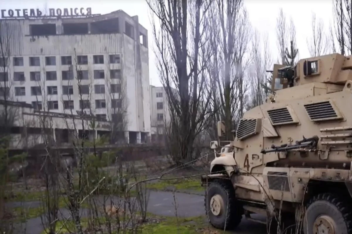 Ukrainian Armed Forces honed their skills in the Chernobyl Zone ...