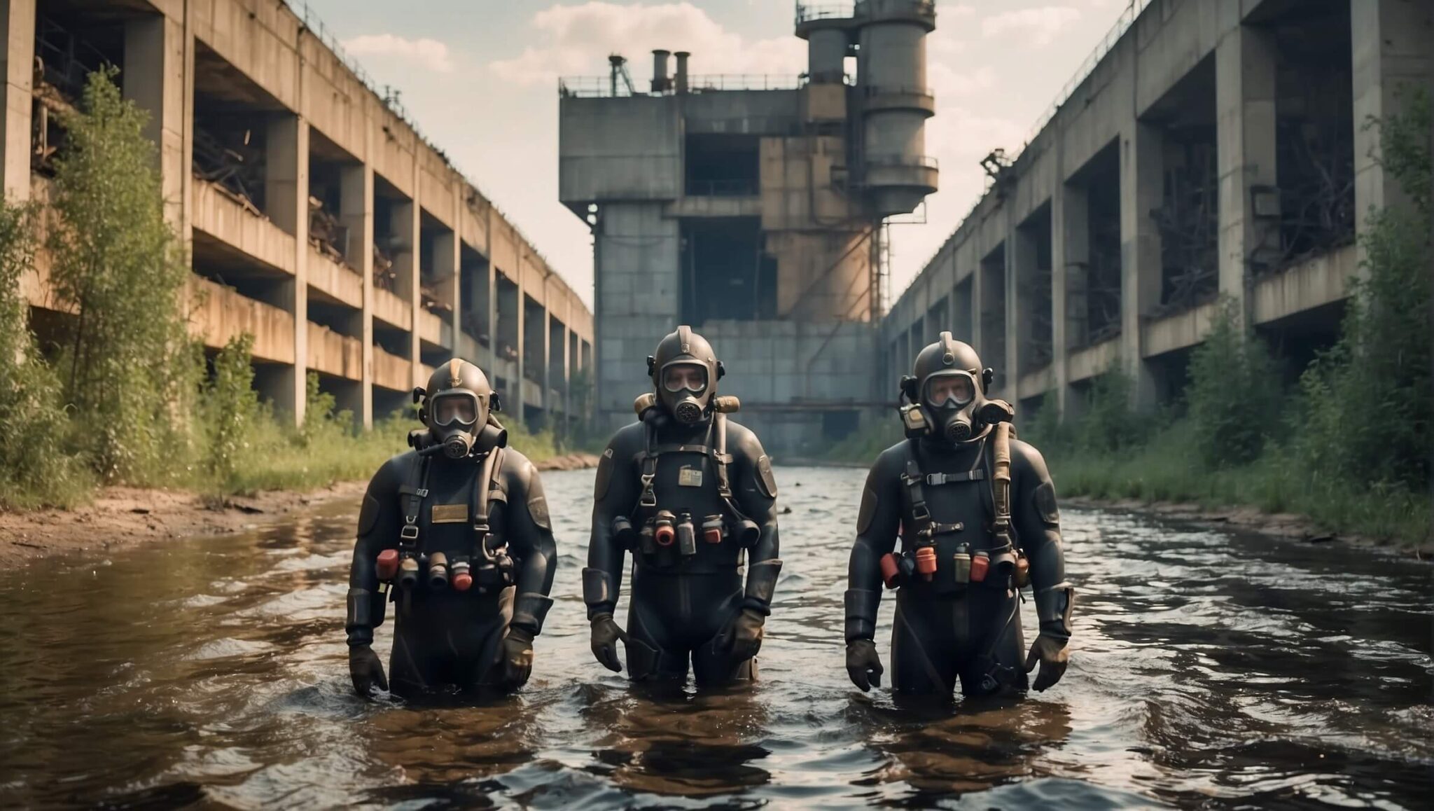Сhernobyl Suicide Squad - 3 Chernobyl Divers - Chernobylstory.com